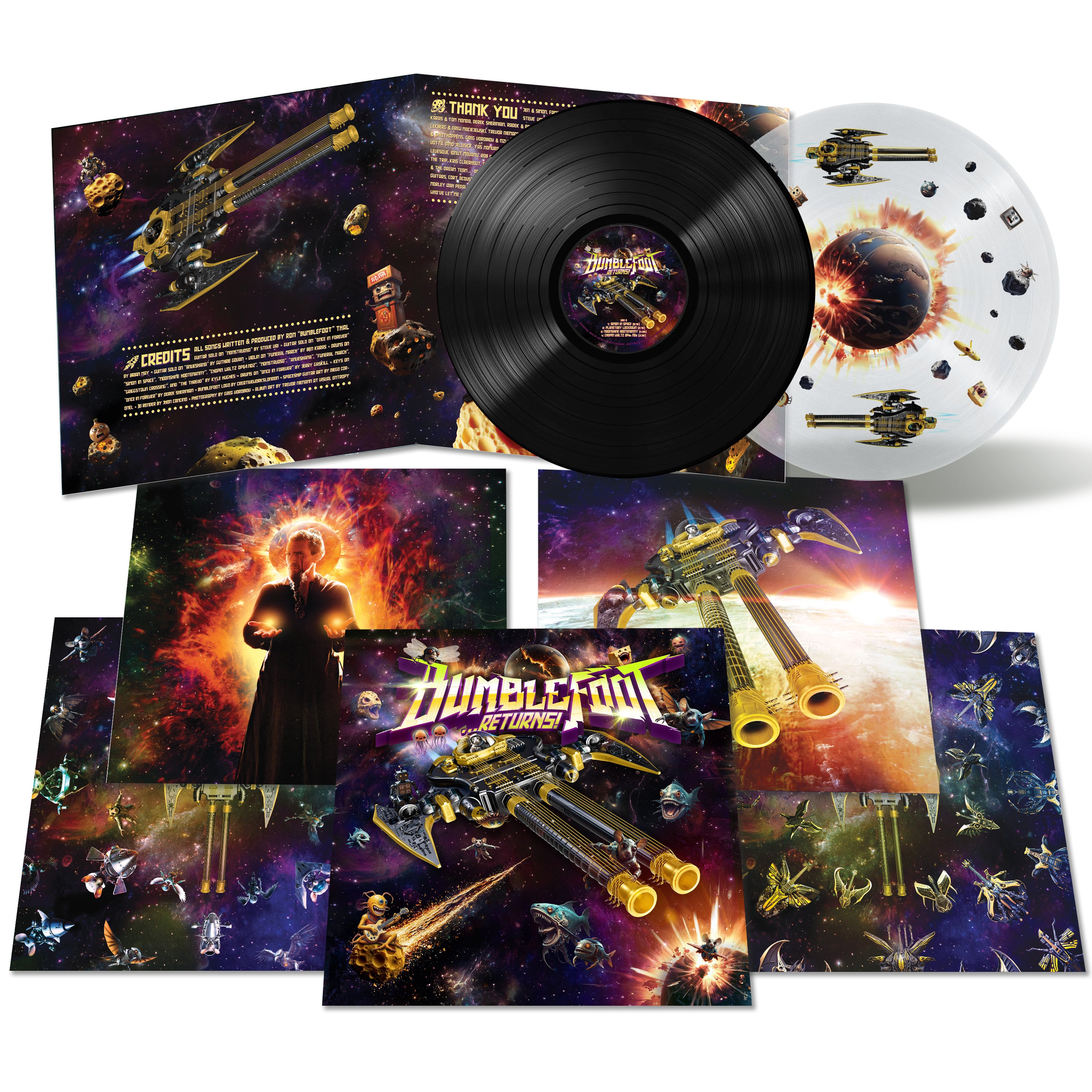 ...Returns! Vinyl Double-LP – Bumblefoot